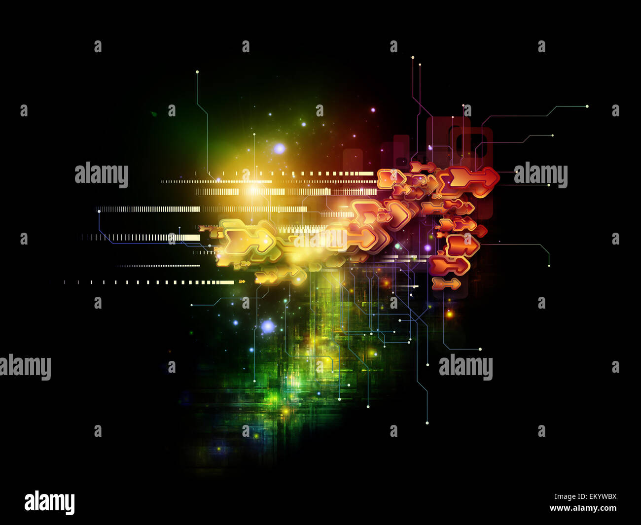 Science technology symbols on hi-res stock photography and images - Alamy