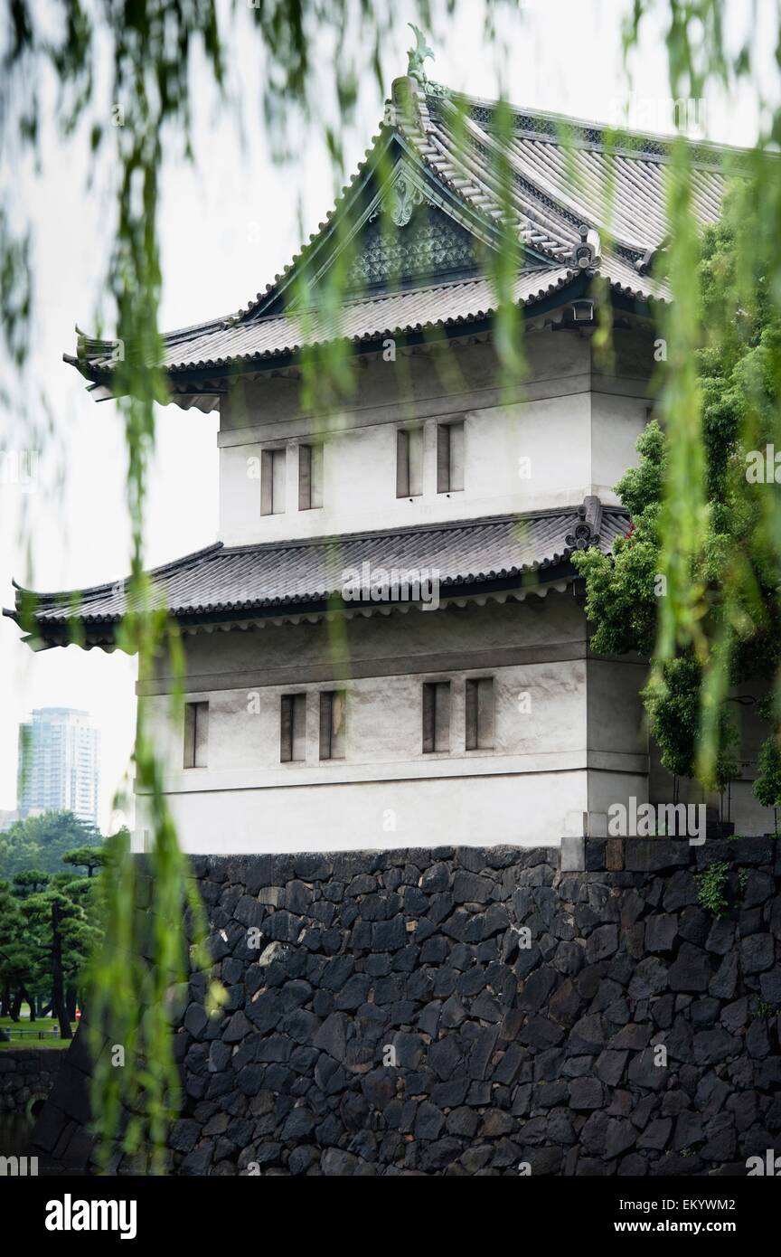 A Building At The Imperial Palace; Tokyo, Japan Stock Photo - Alamy