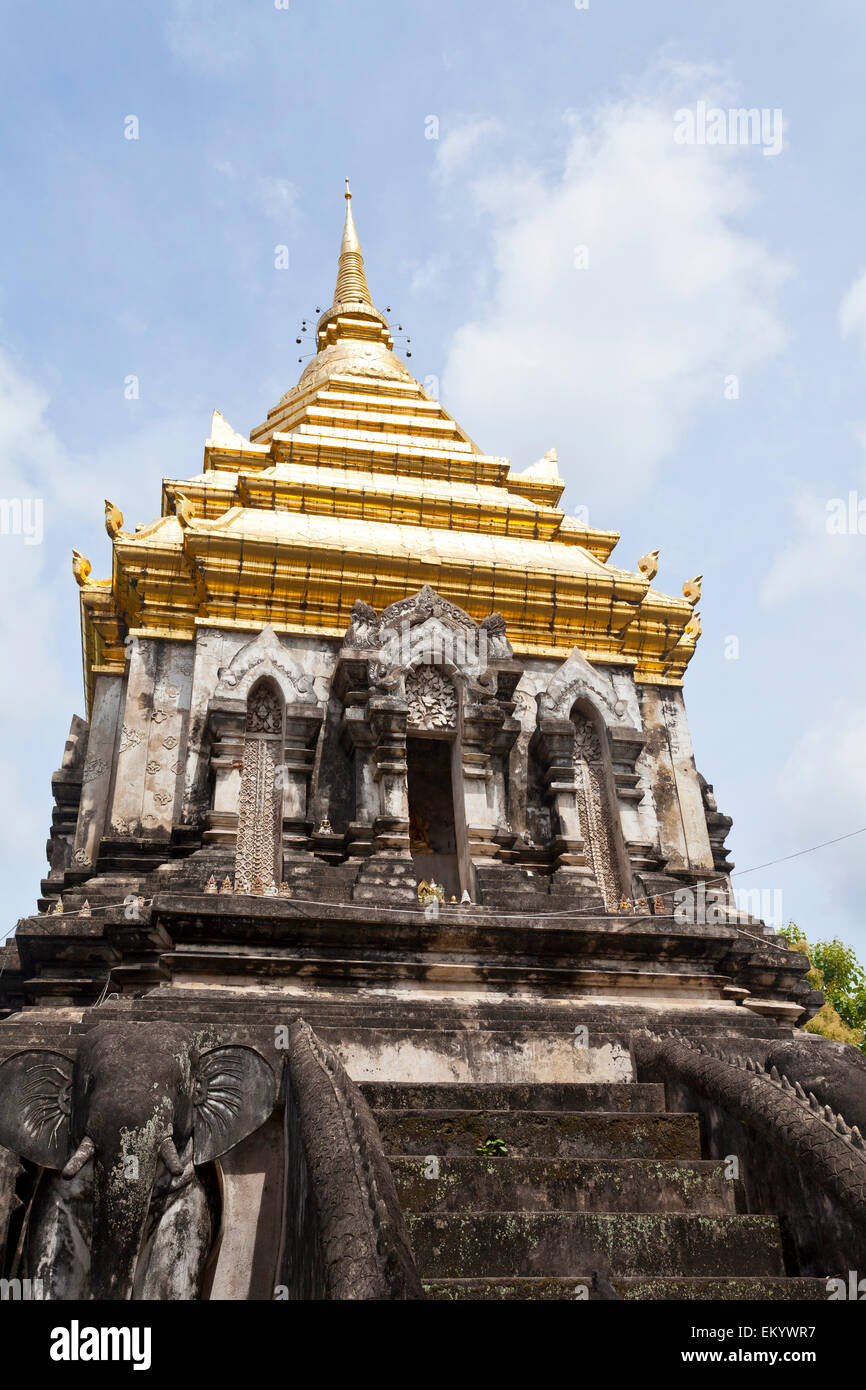 Wat Chiang Man temple in Chiang Mai, Thailand Stock Photo - Alamy