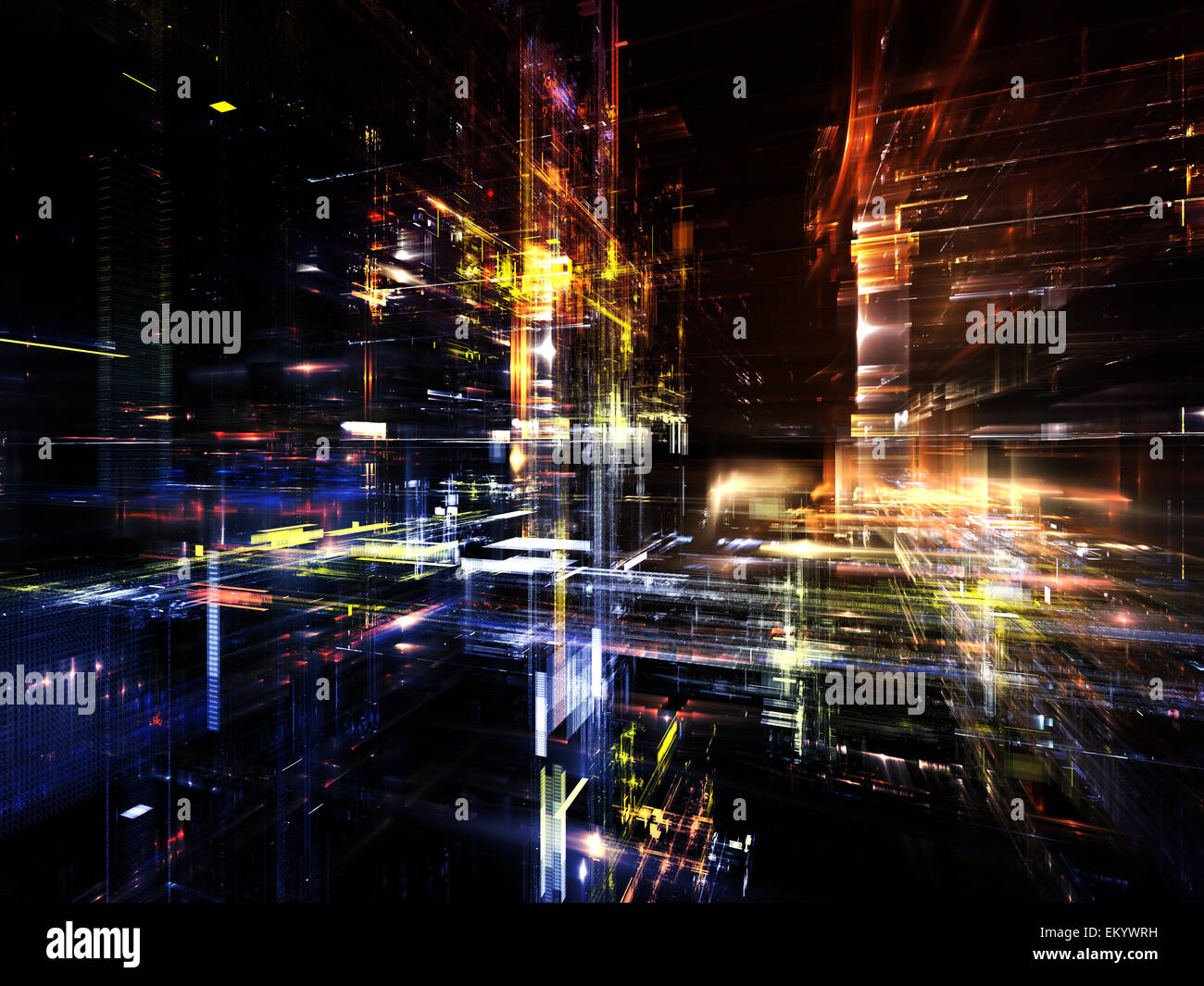 The Living Fractal World Stock Photo - Alamy