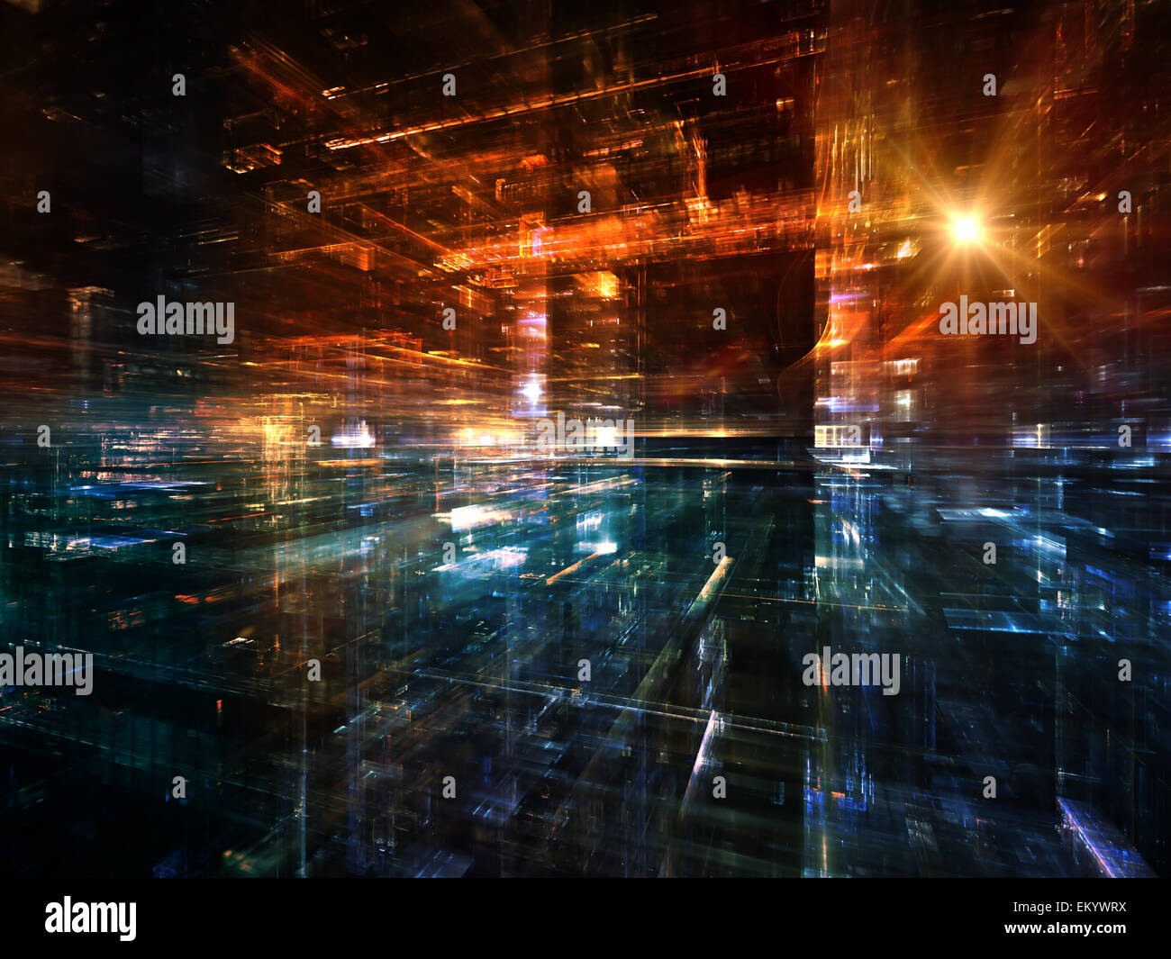 Energy of Fractal Dimensions Stock Photo - Alamy