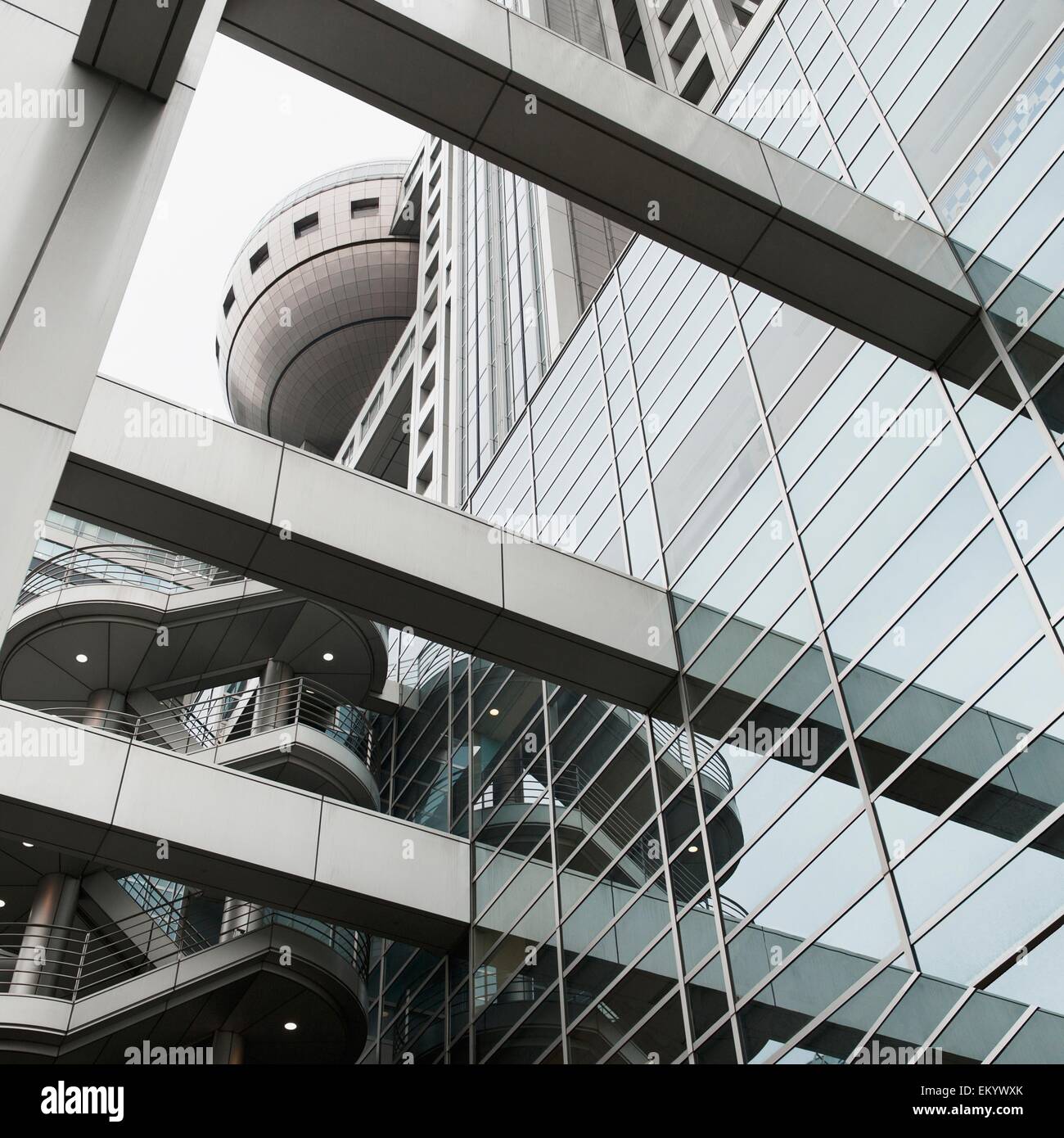 Fuji Tv Building; Tokyo, Japan Stock Photo - Alamy