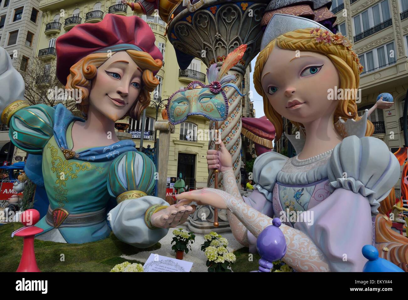 Fallas festival sculpture hi-res stock photography and images - Alamy