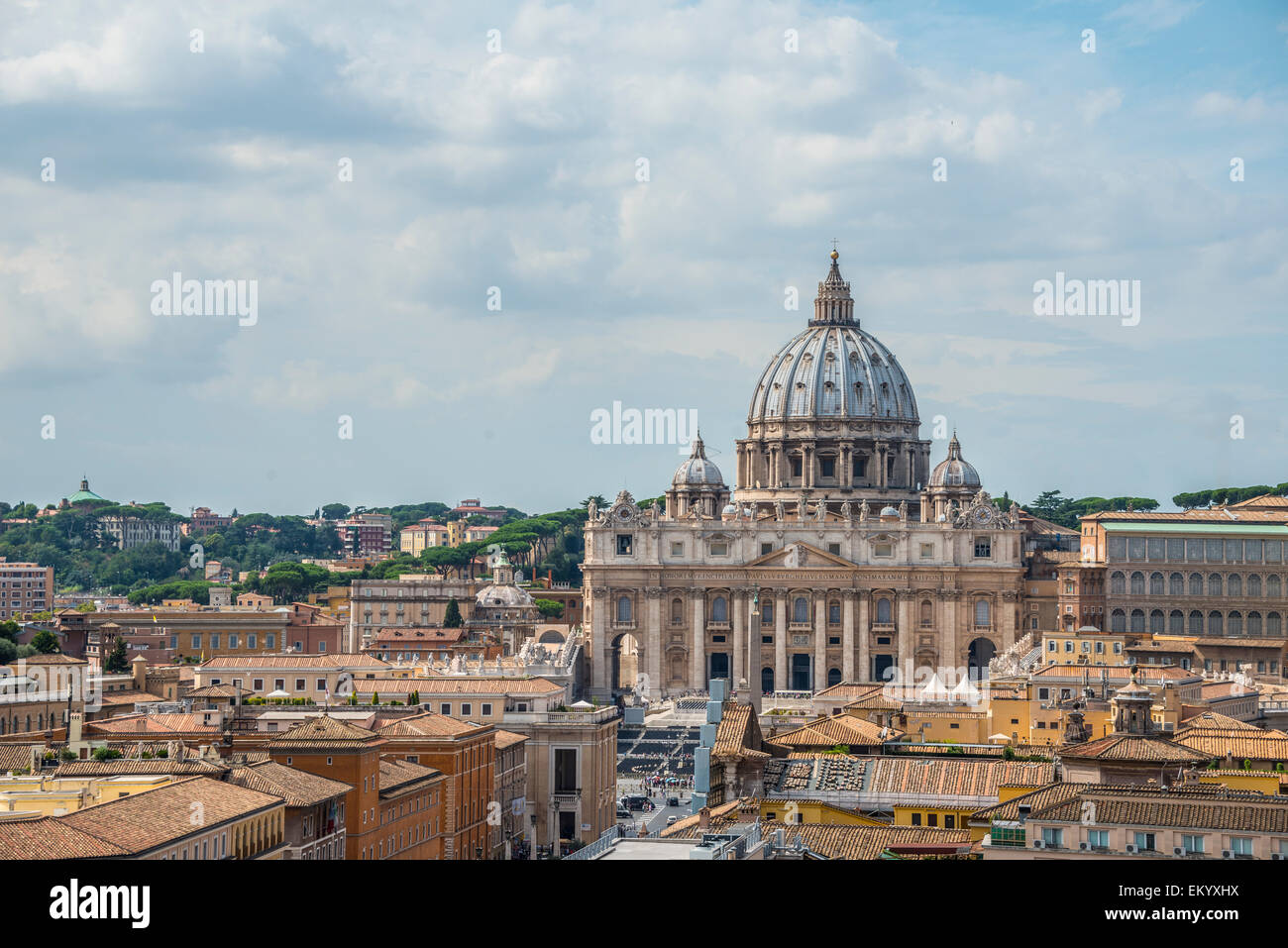 St peters basilica rome hi-res stock photography and images - Alamy