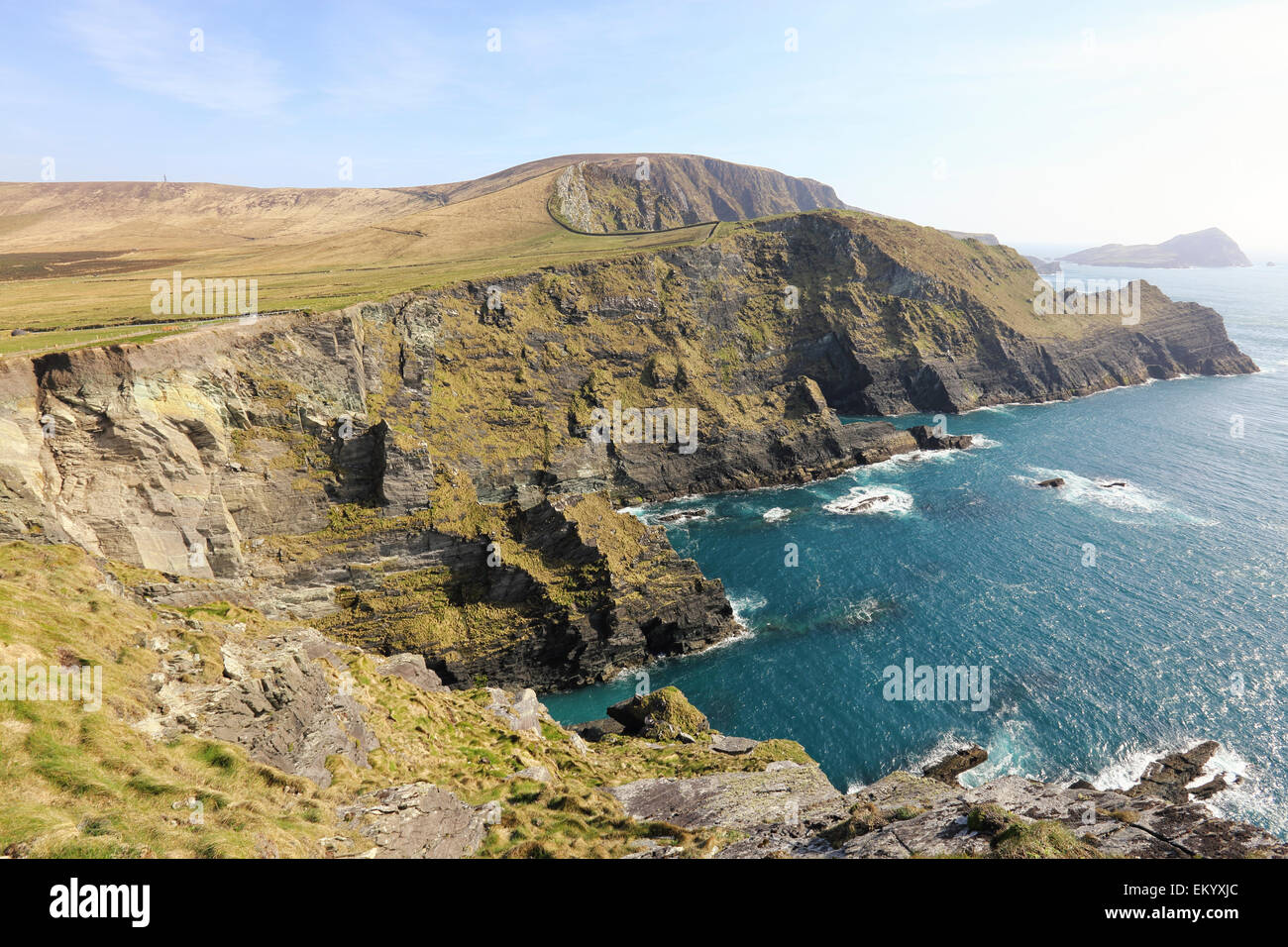 Kerry Cliffs, Portmagee, County Kerry, Ireland Stock Photo - Alamy