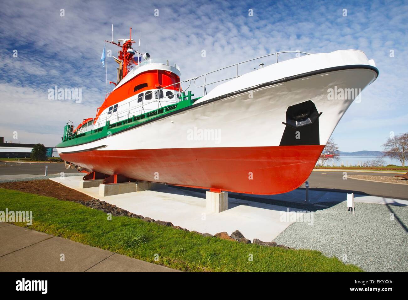 Pilot Ship Peacock And Columbia River Maritime Museum; Astoria, Oregon ...