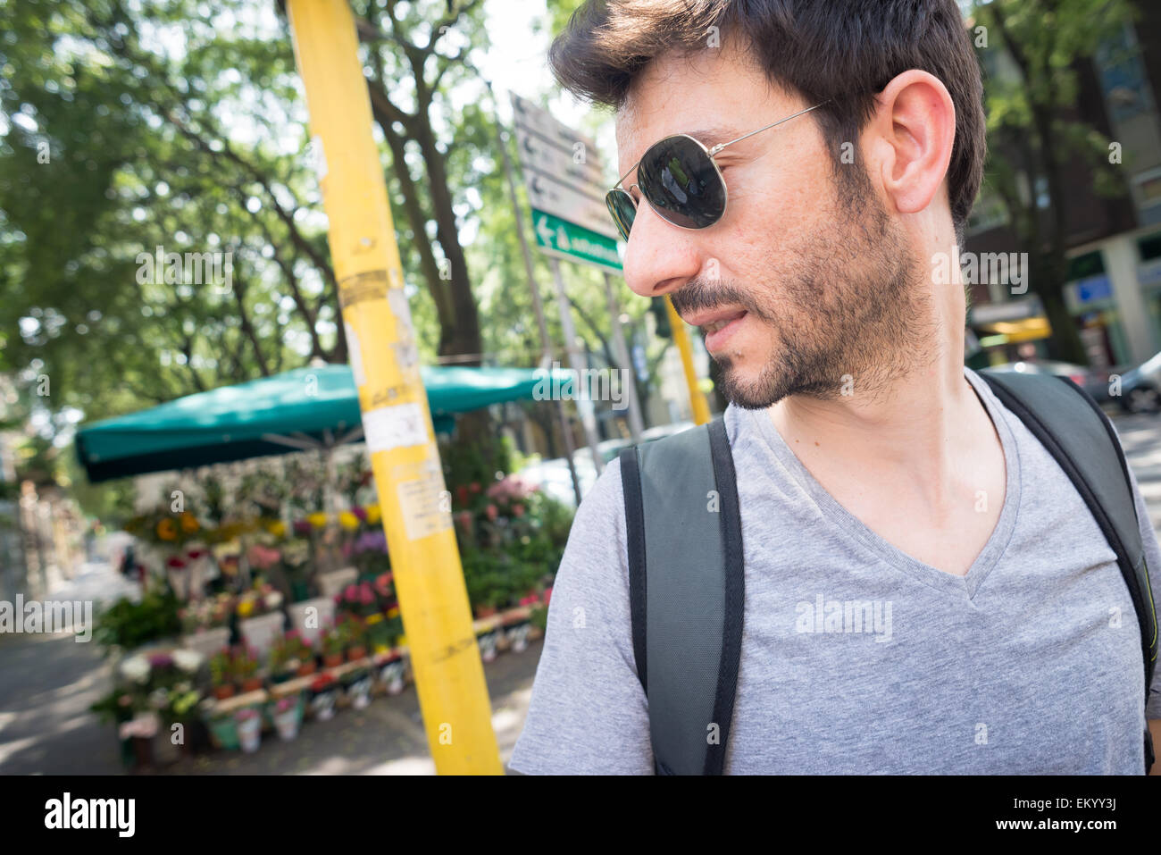 man in the street Stock Photo - Alamy