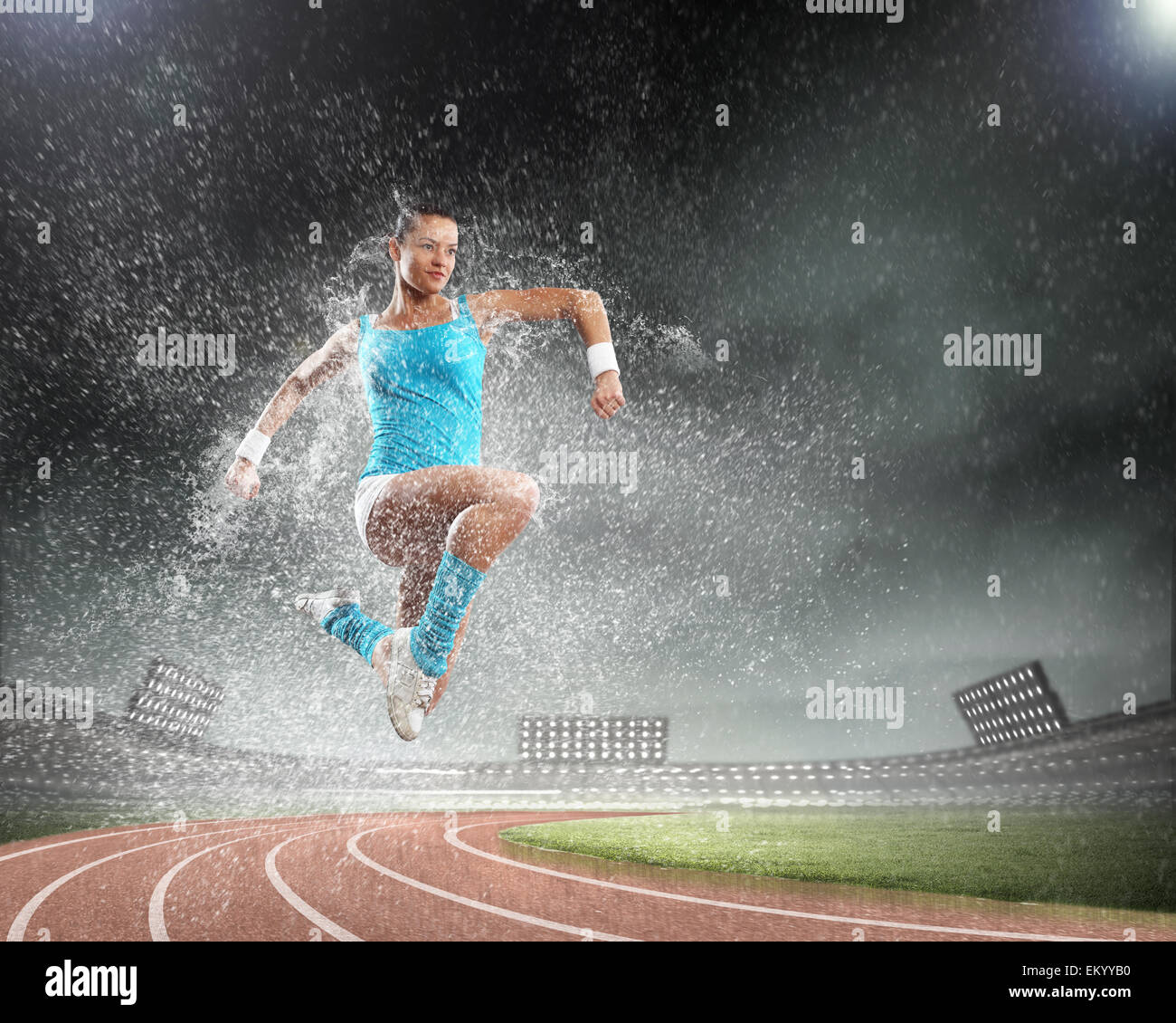 Sport young woman Stock Photo - Alamy