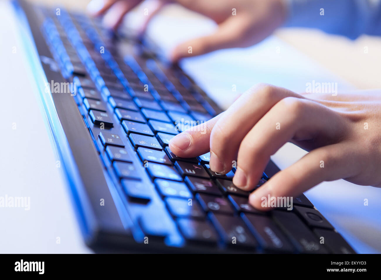 Keyboard backlighting hi-res stock photography and images - Alamy