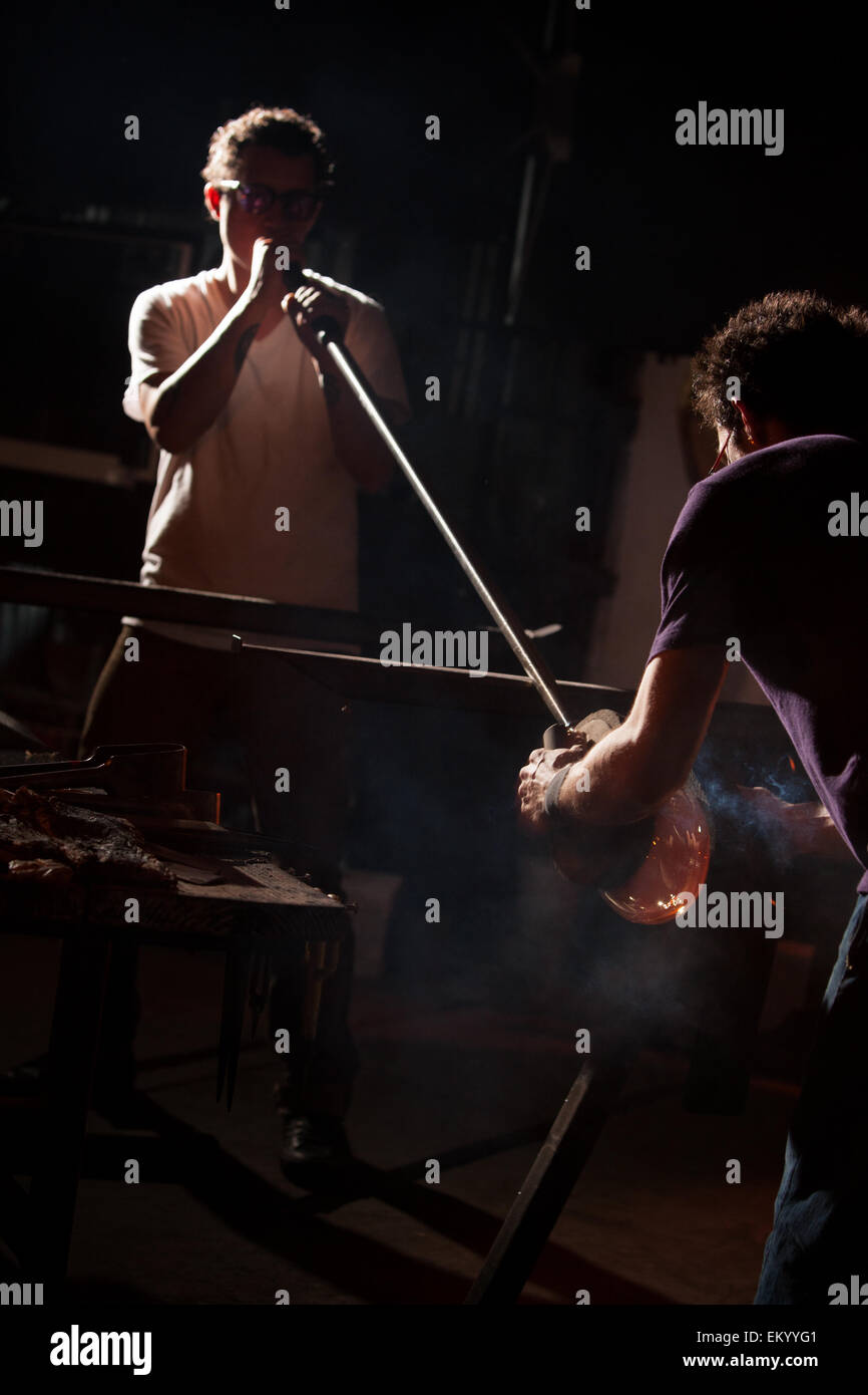 With blowpipe hi-res stock photography and images - Alamy