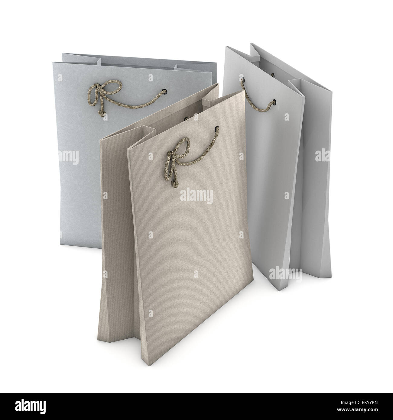 Three Shopping bags Stock Photo - Alamy