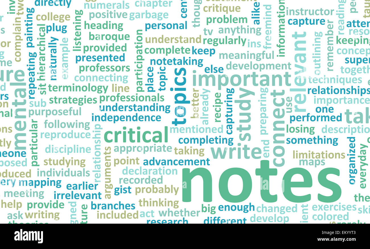 Topic notes hi-res stock photography and images - Alamy