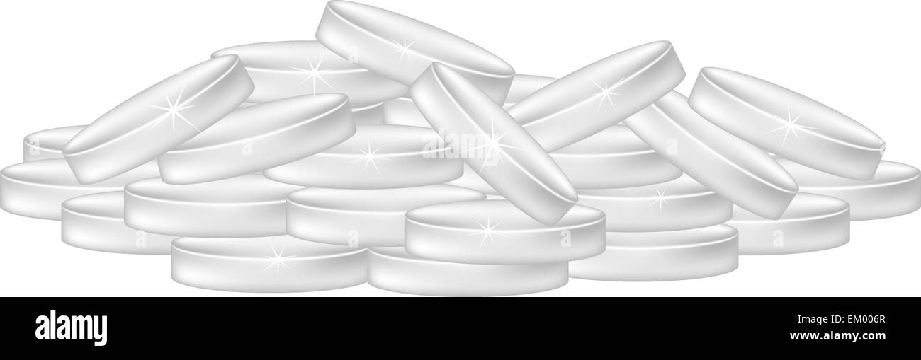 Paying pile Stock Vector Images - Alamy
