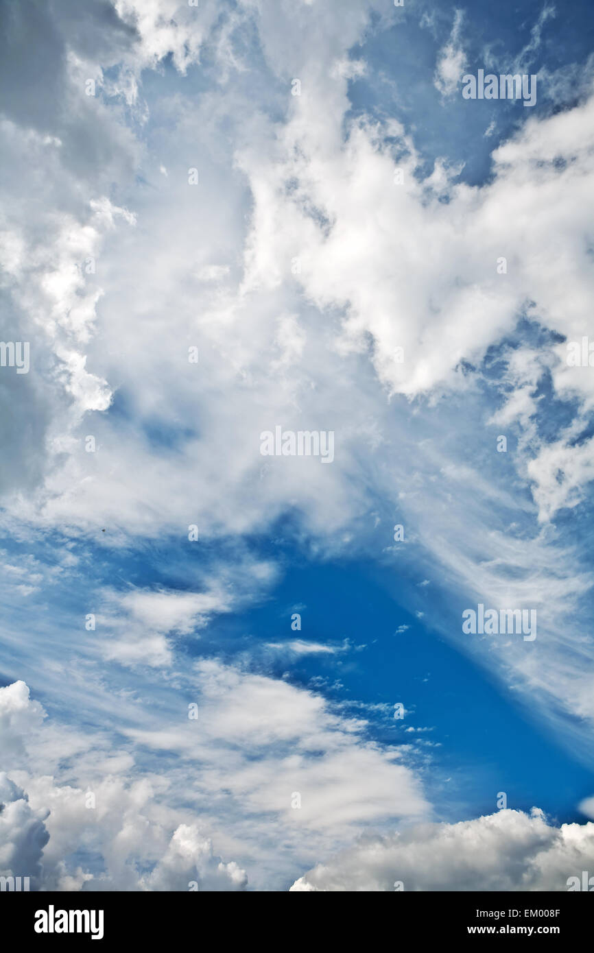 heaven with clouds Stock Photo - Alamy