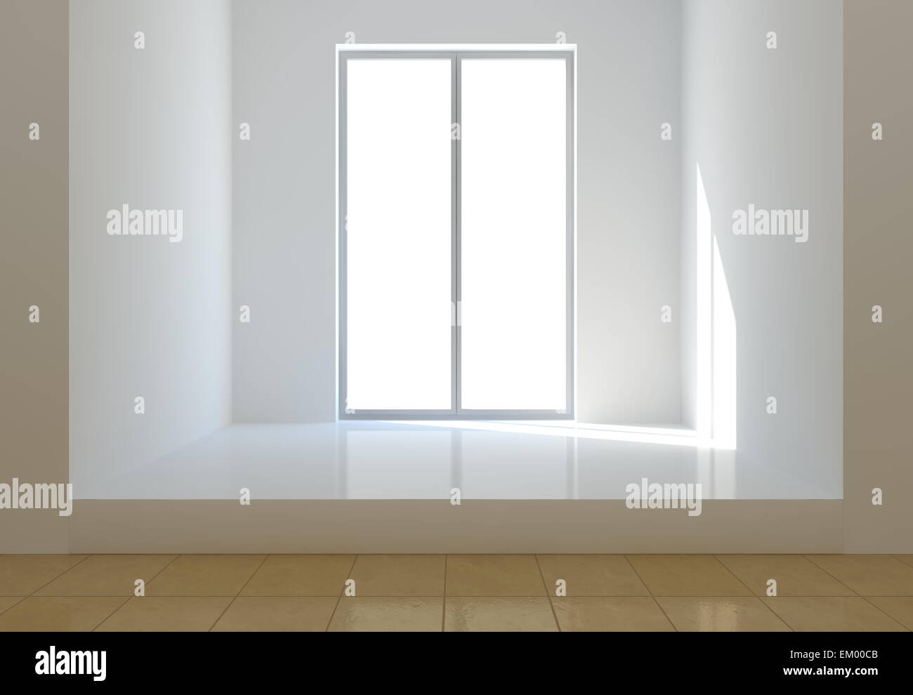 Room with window Stock Photo - Alamy