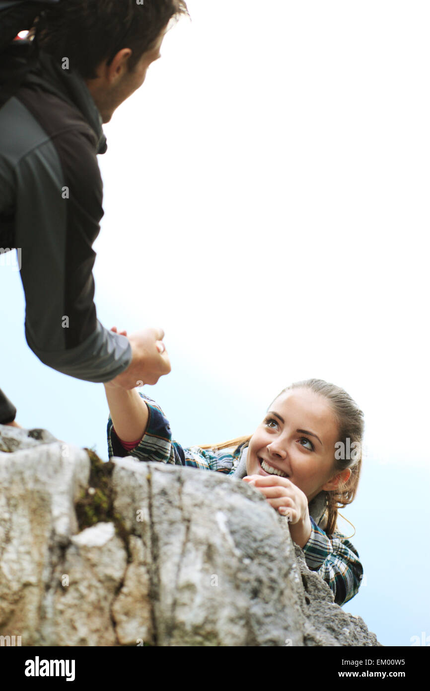 Asking for help Stock Photo - Alamy