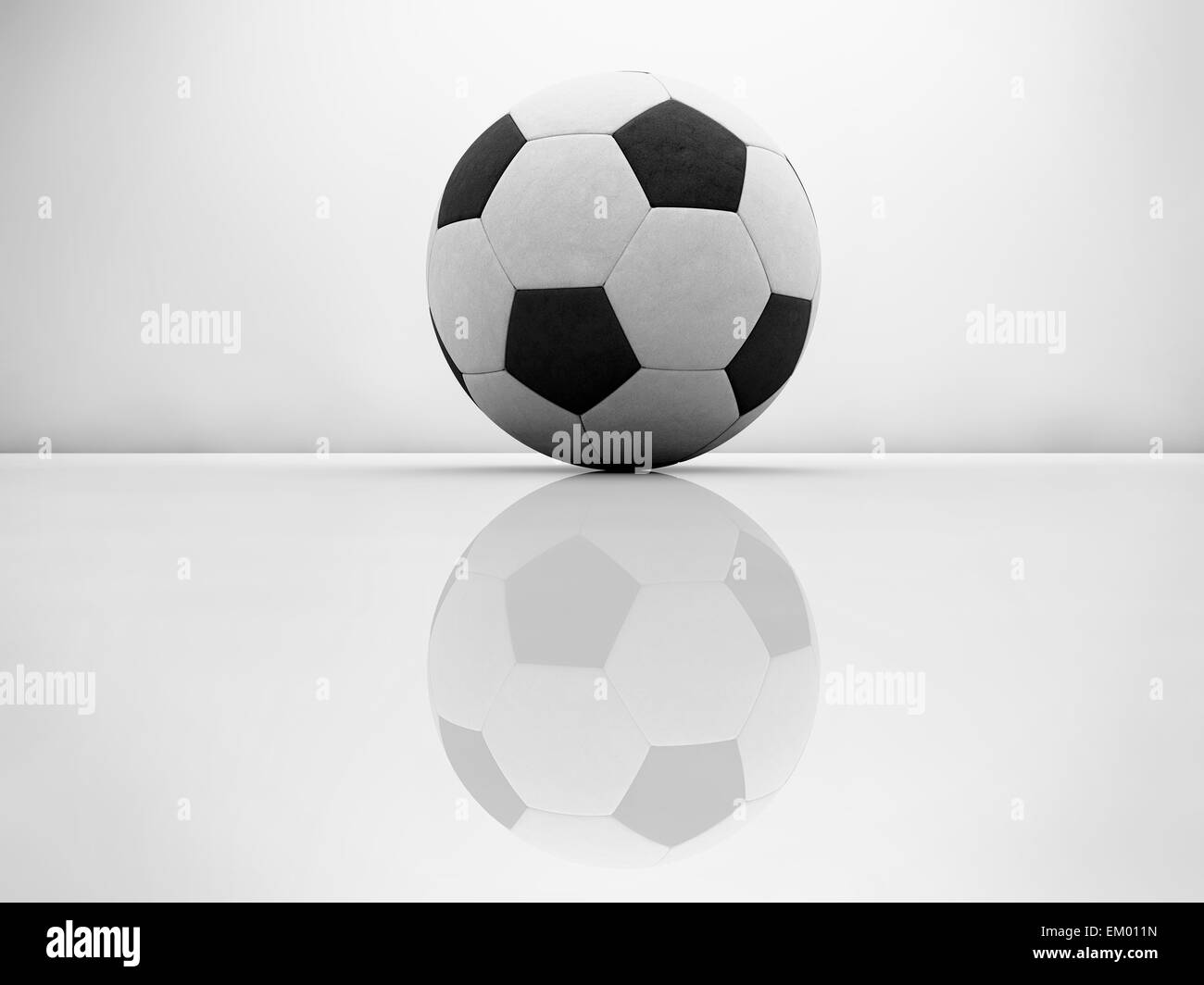 Football black and white hi-res stock photography and images - Alamy