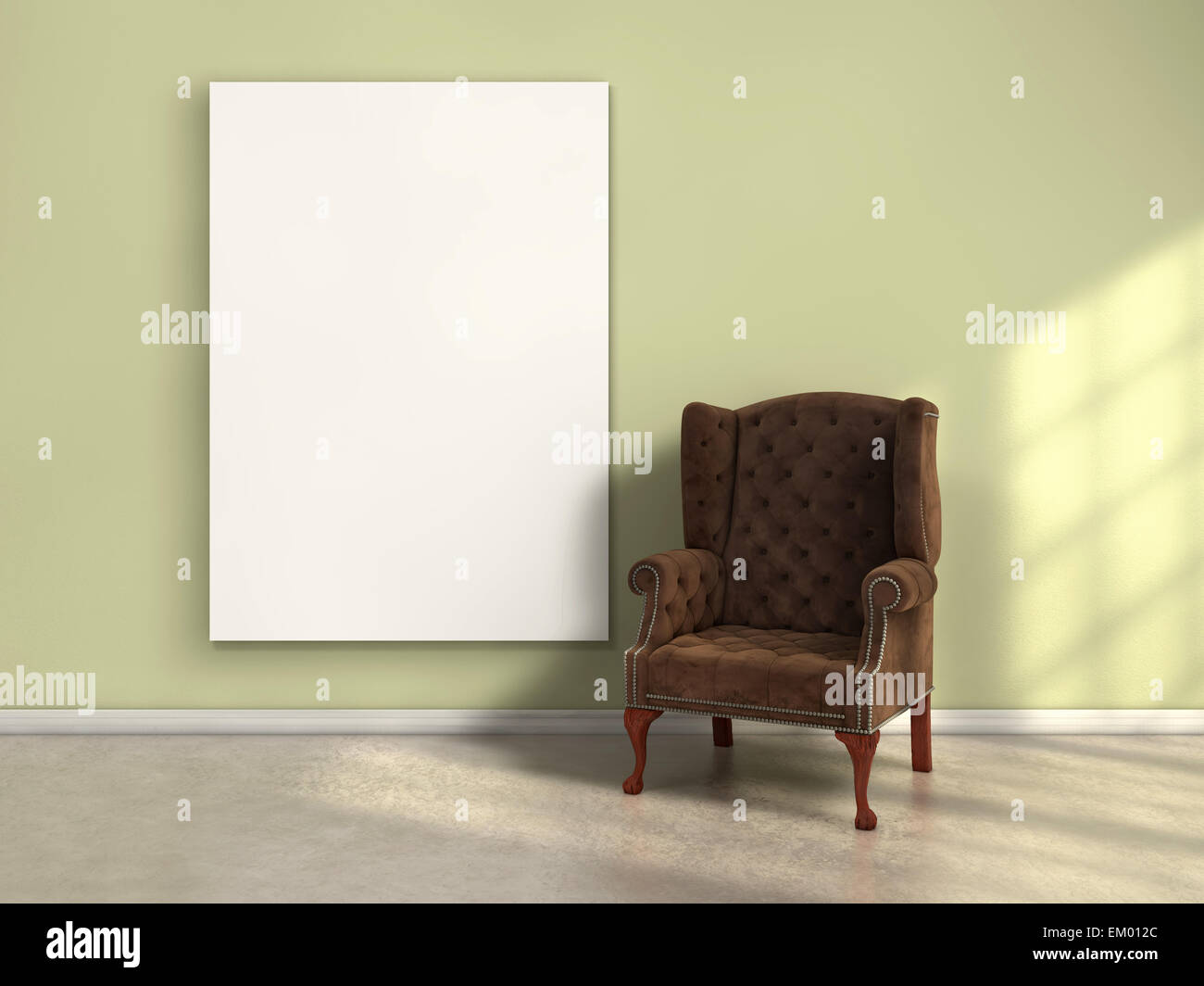 Poster on wall Stock Photo - Alamy
