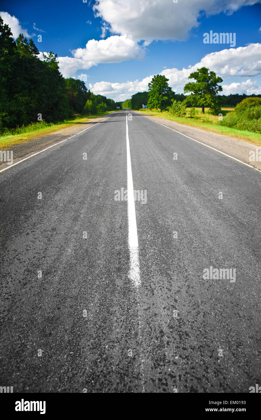 Land road highway hi-res stock photography and images - Alamy