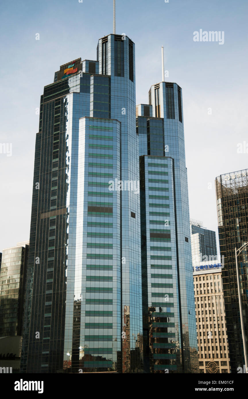 Modern Skyscraper; Beijing, China Stock Photo - Alamy