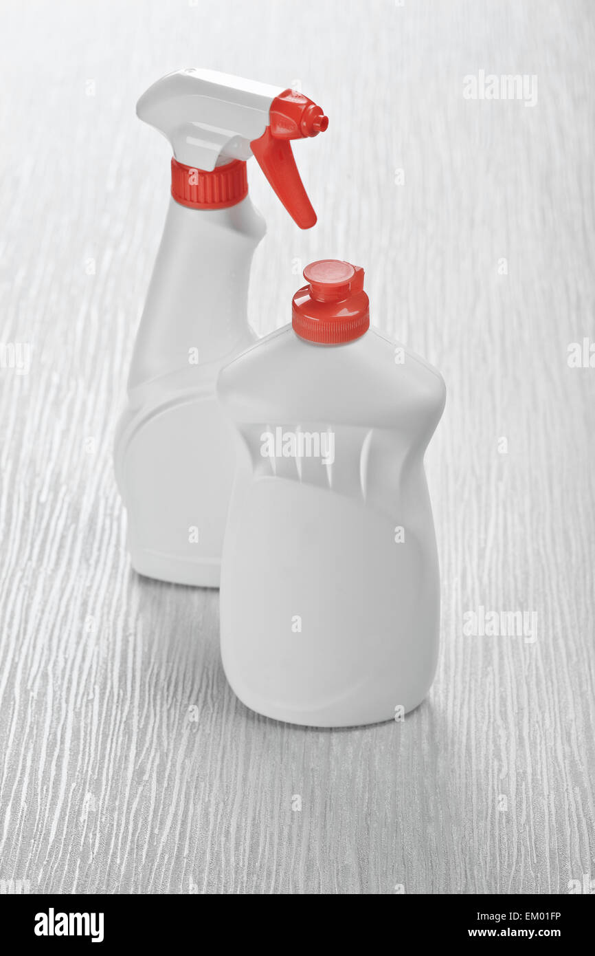 White spray bottle two hi-res stock photography and images - Alamy