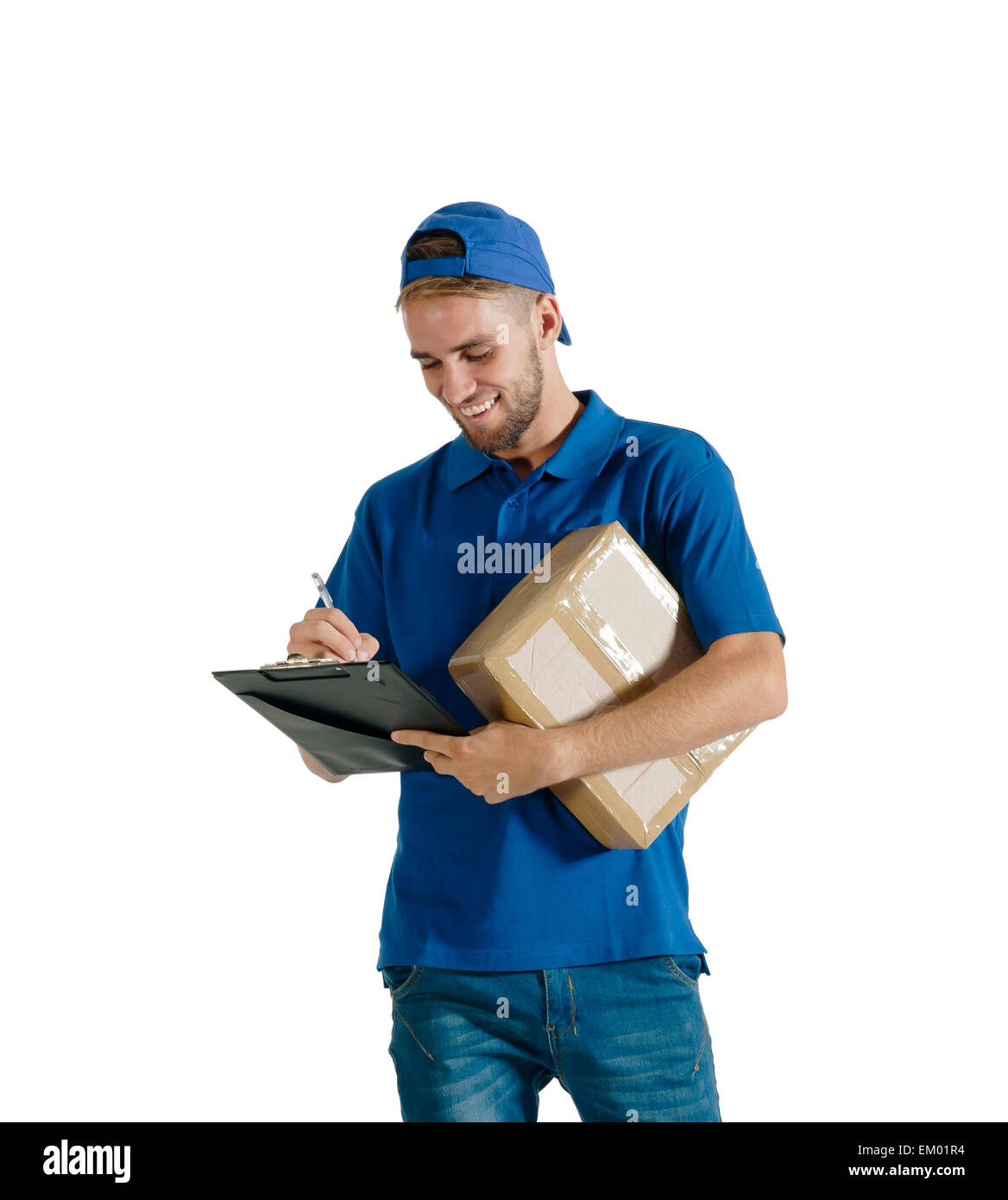 Deliver delivery make making hi-res stock photography and images - Alamy