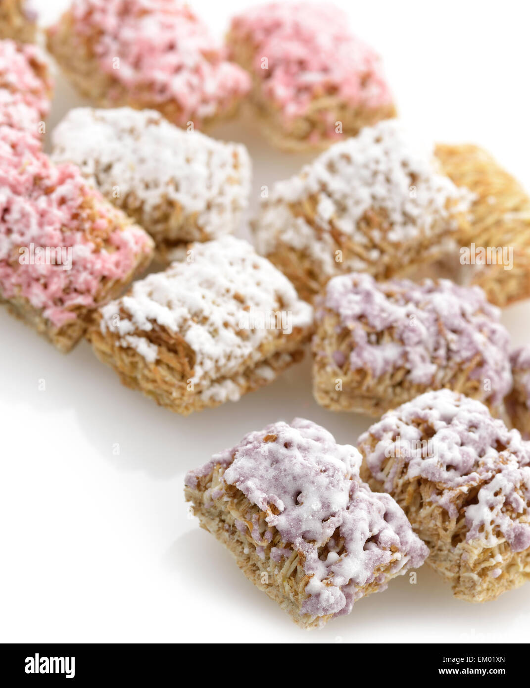 Shredded Wheat Cereal Stock Photo - Alamy