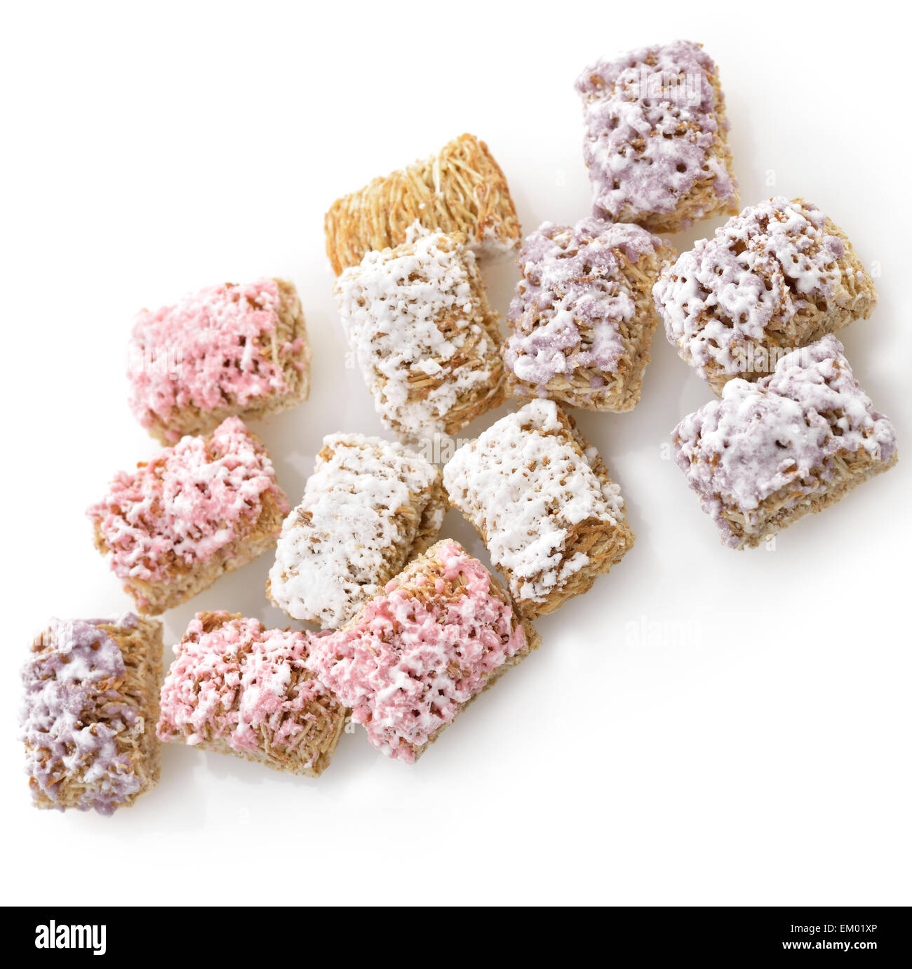 Shredded Wheat Cereal Stock Photo - Alamy