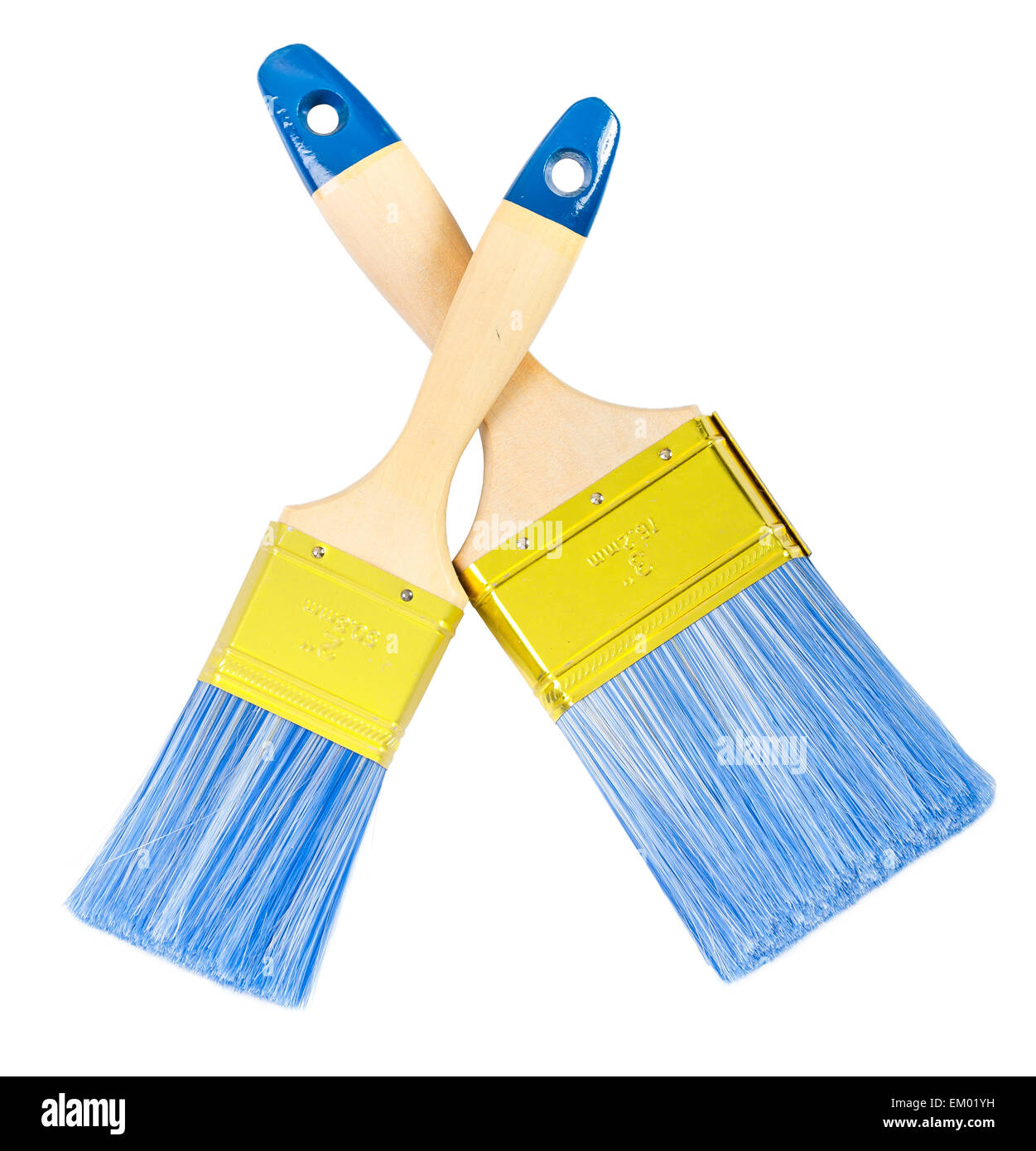 Two paint brush hi-res stock photography and images - Alamy