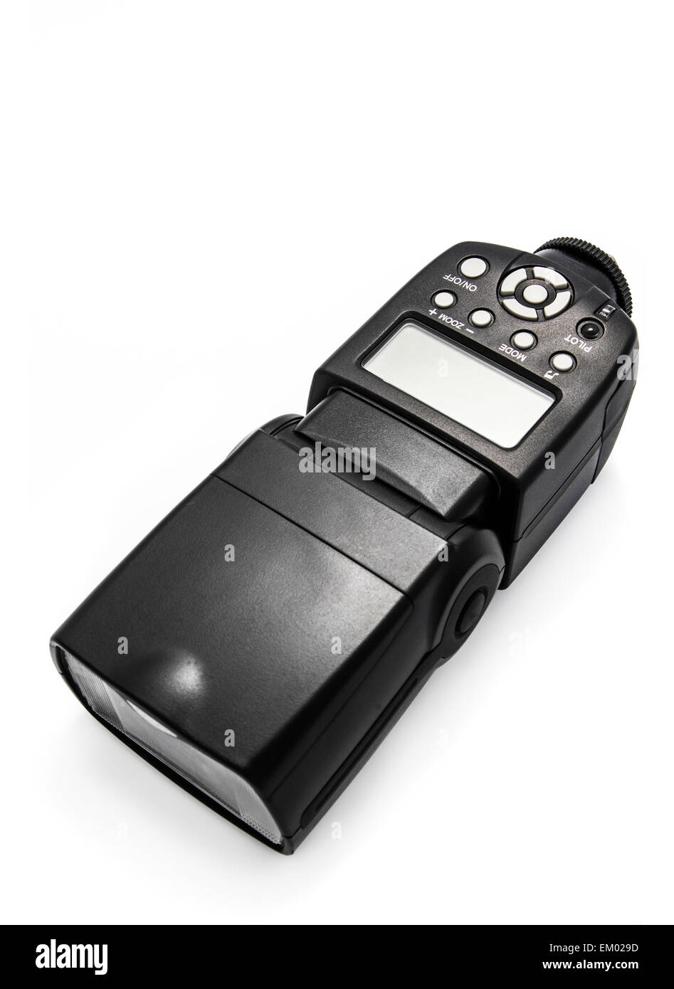 Digital flash on white Stock Photo - Alamy