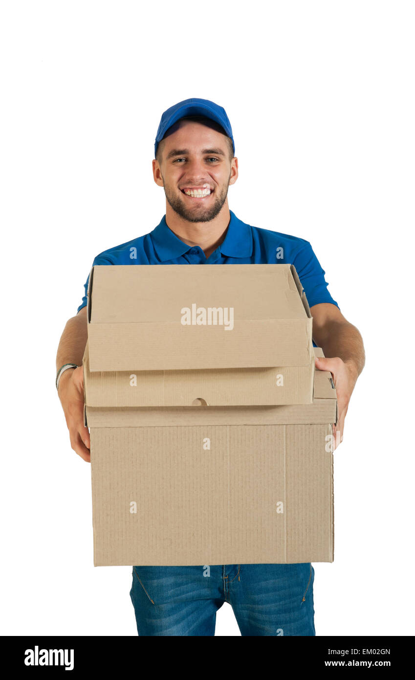 Making a delivery hi-res stock photography and images - Alamy