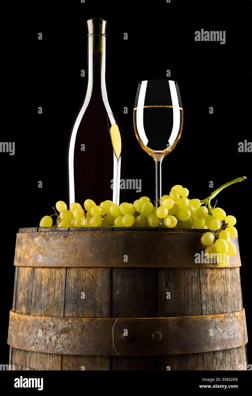 wine and grape composition Stock Photo - Alamy