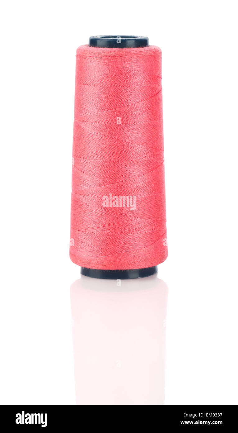 spool of red thread Stock Photo - Alamy
