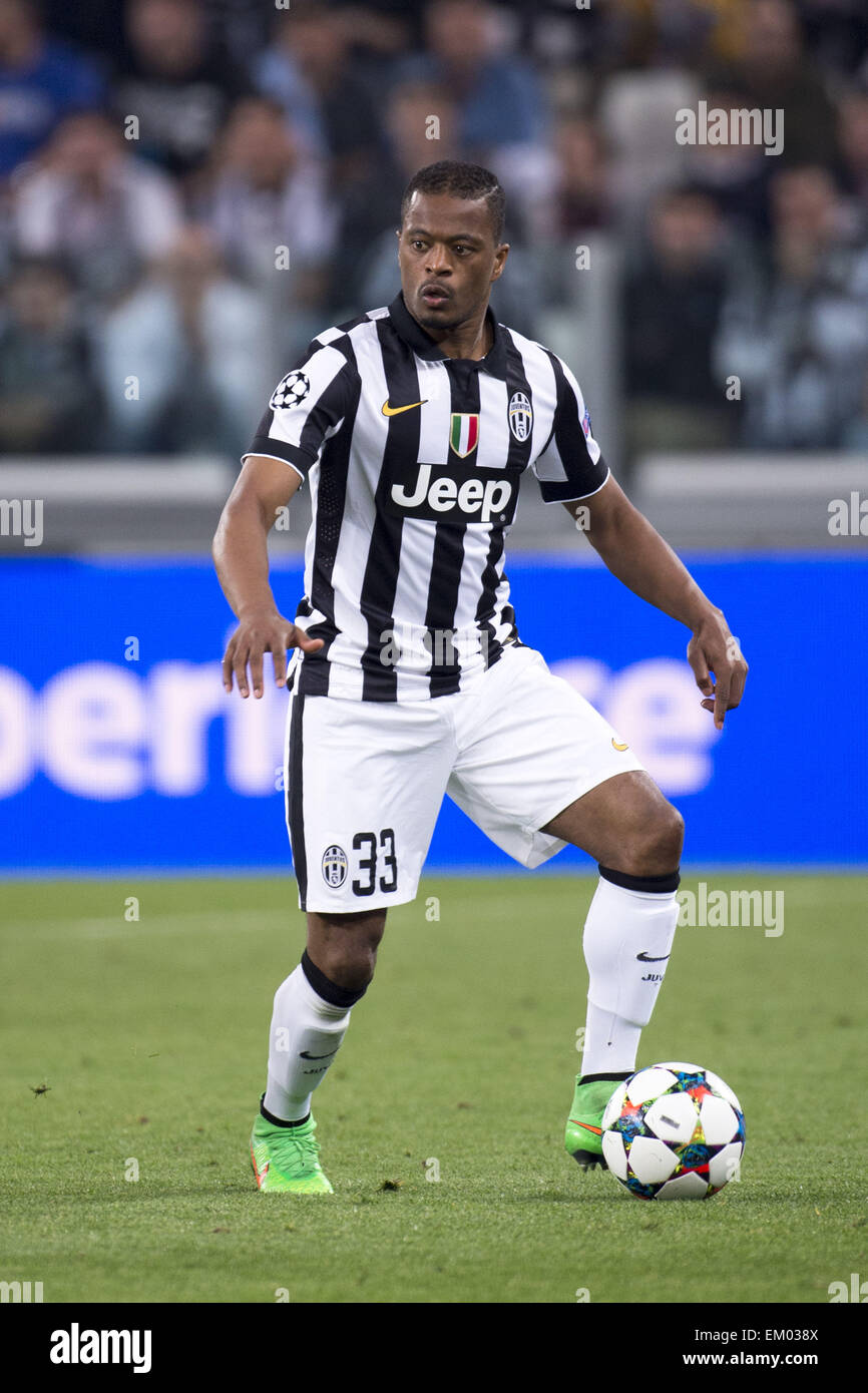 Turin, Italy. 14th Apr, 2015. Patrice Evra (Juventus) Football/Soccer ...