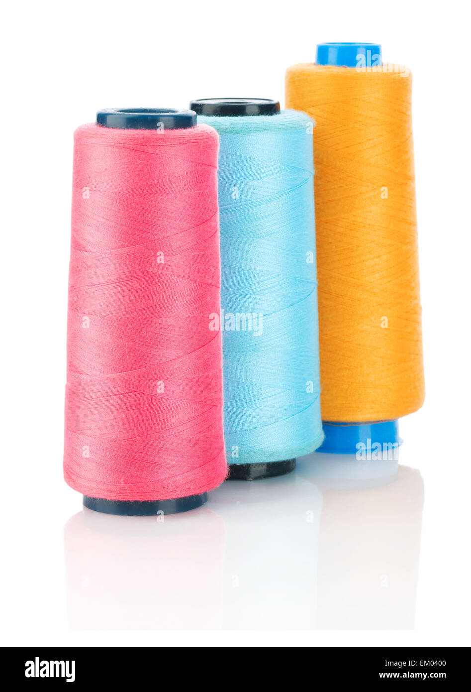 three spool of thread Stock Photo - Alamy
