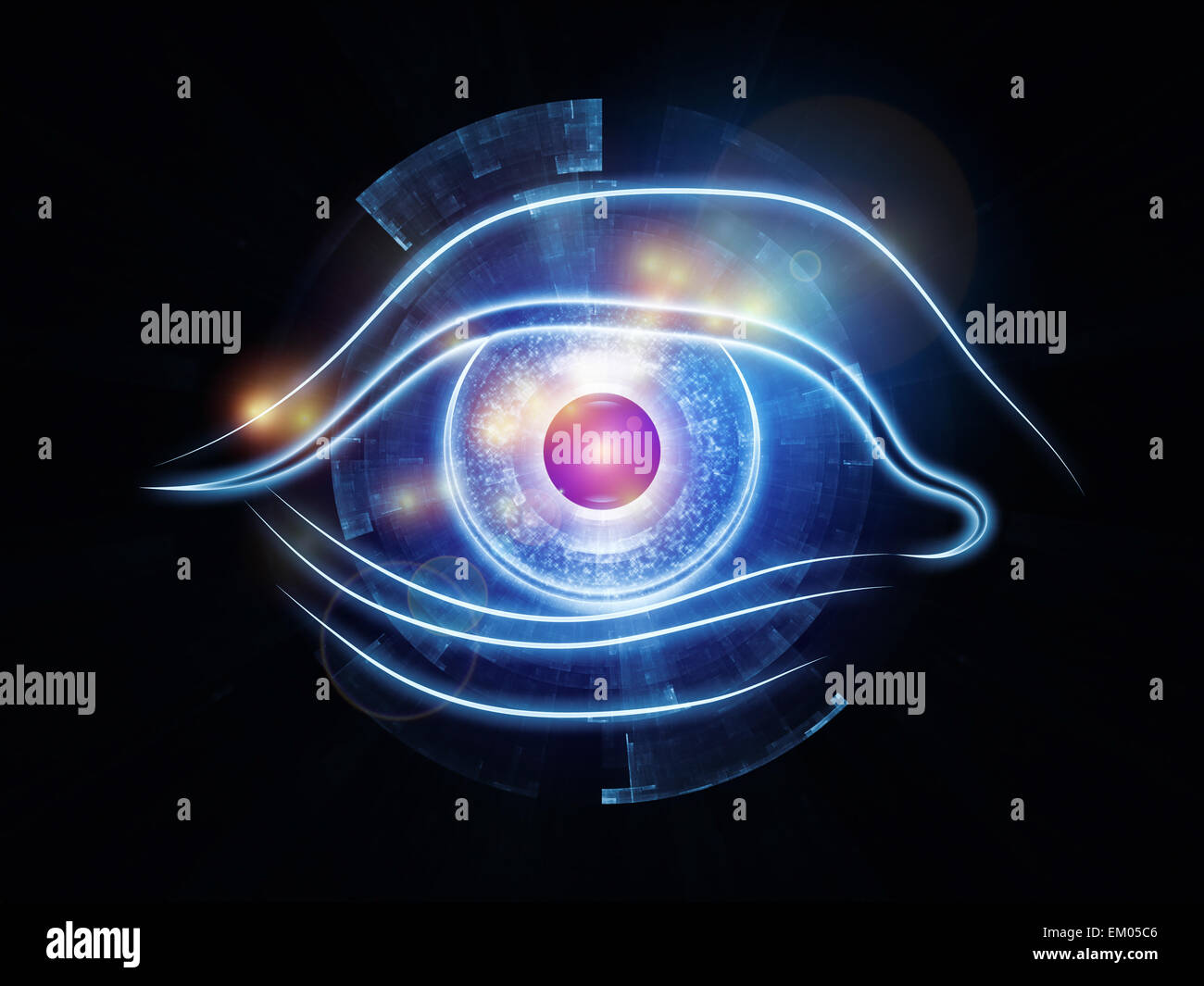 Eye gaze technology hi-res stock photography and images - Alamy
