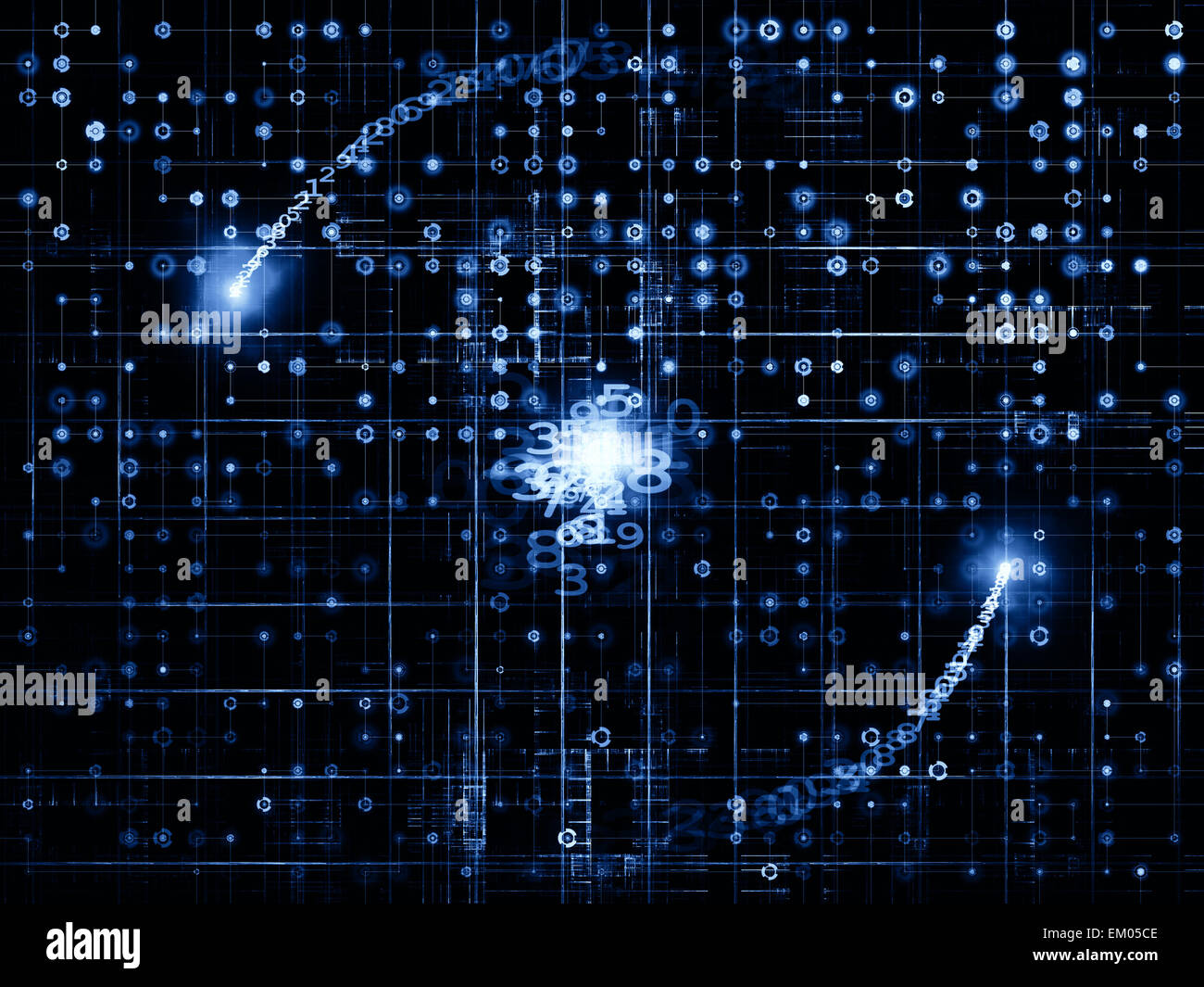 Math network hi-res stock photography and images - Alamy