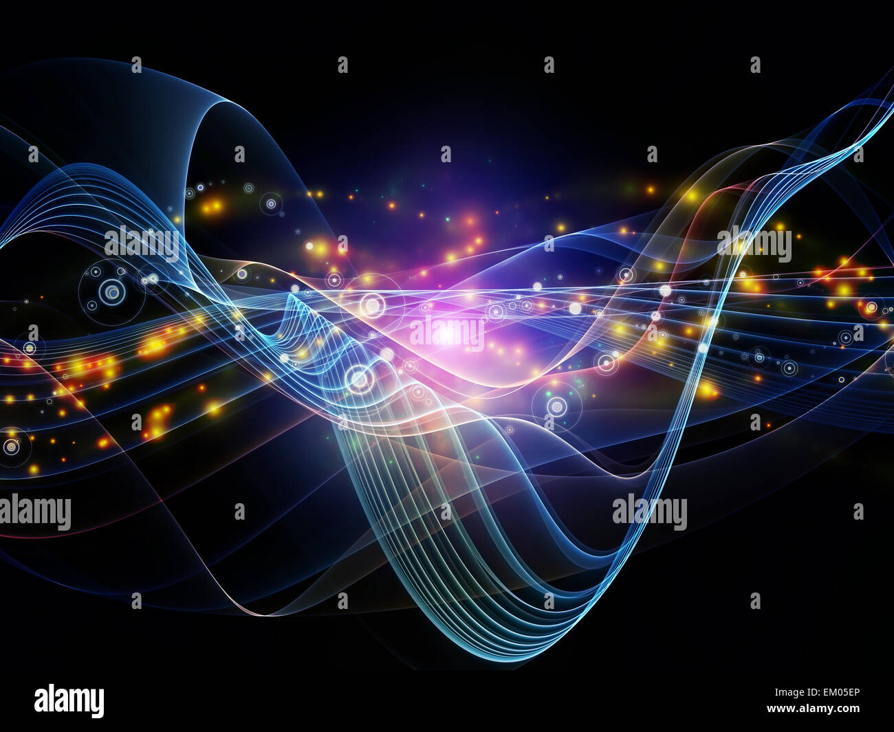 Quickening of Dynamic Network Stock Photo - Alamy