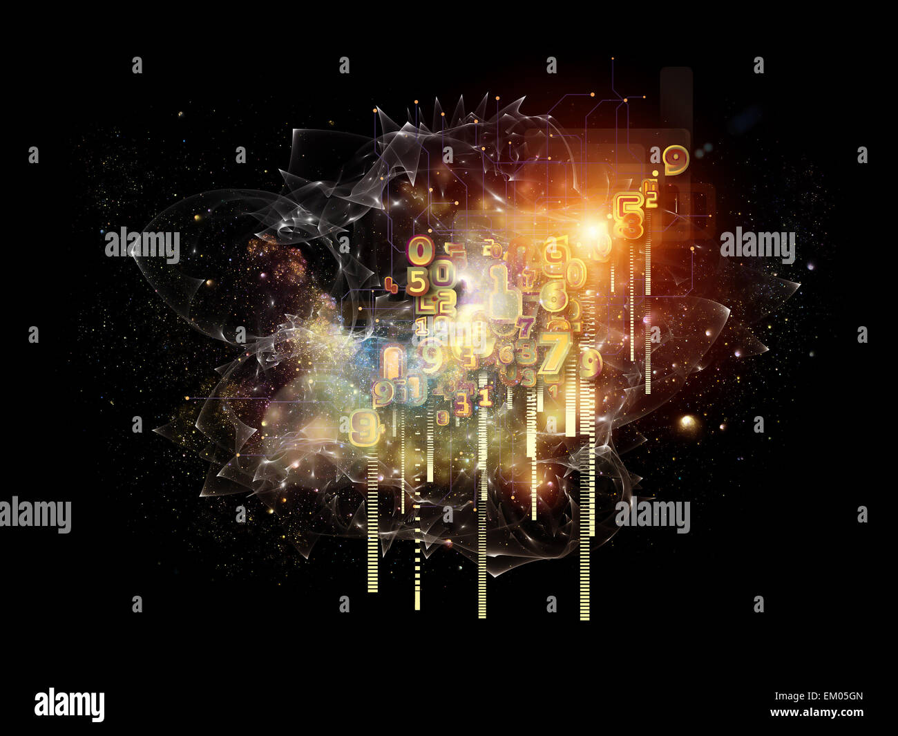 Processing Cloud Technology Stock Photo - Alamy