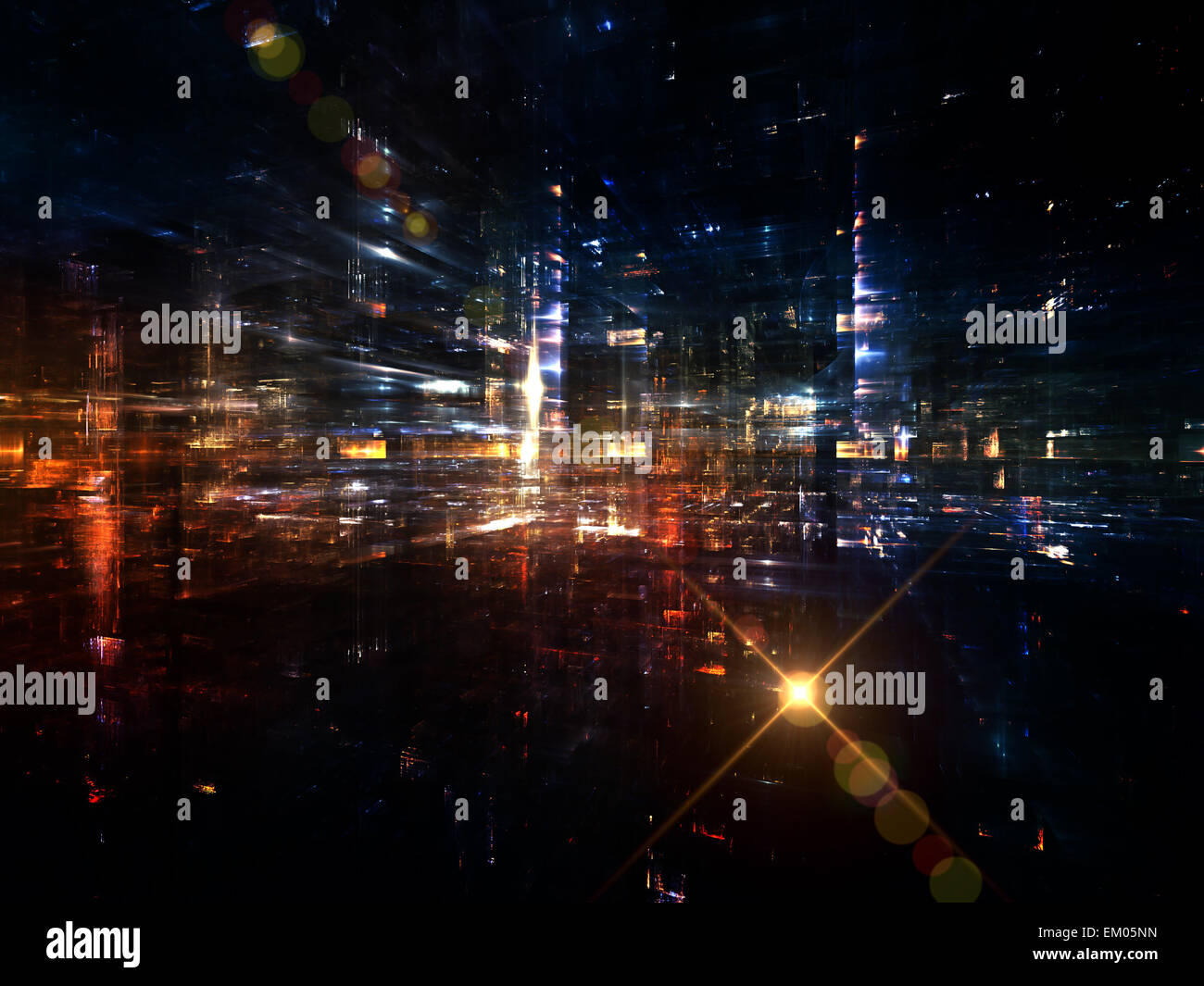 Energy of Fractal Dimensions Stock Photo - Alamy