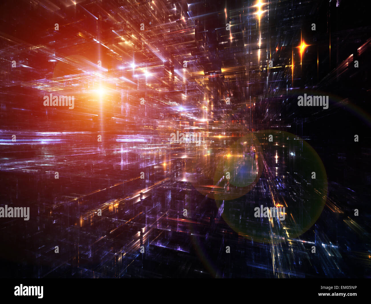 Energy of Fractal Dimensions Stock Photo - Alamy
