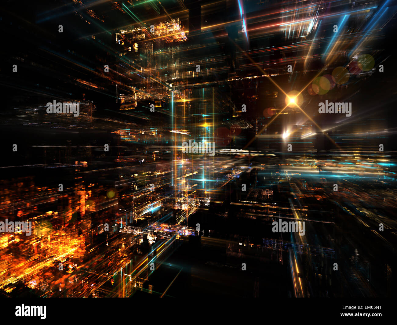 Energy of Fractal Dimensions Stock Photo - Alamy