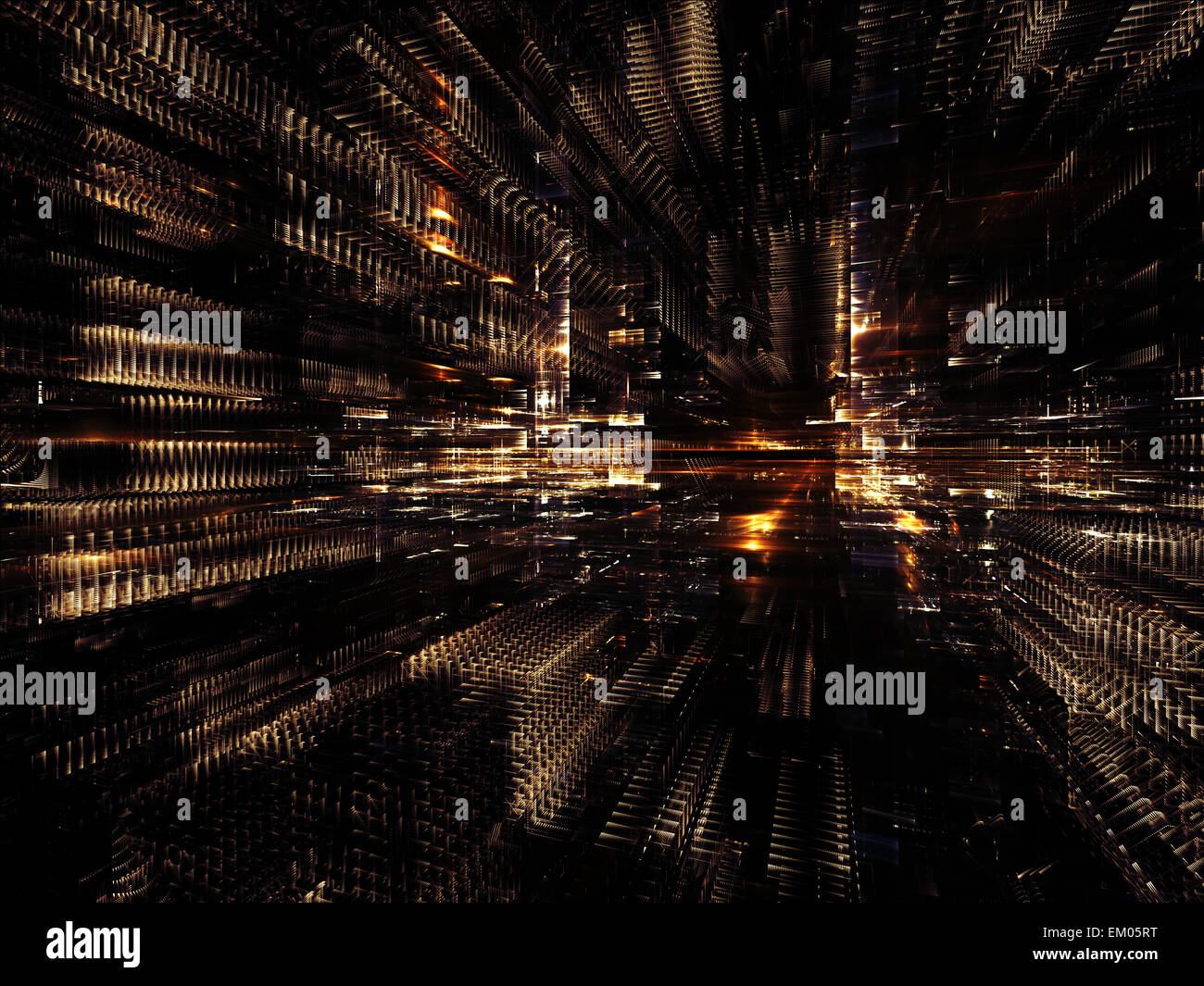 The Living Fractal World Stock Photo - Alamy