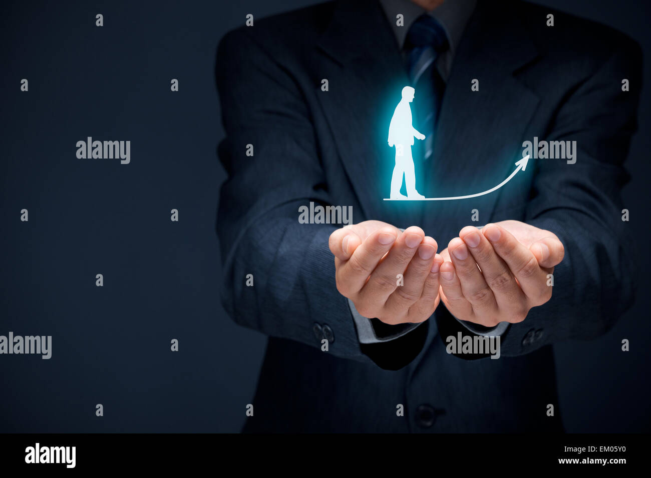 Personal development, personal and career growth, success, progress ...