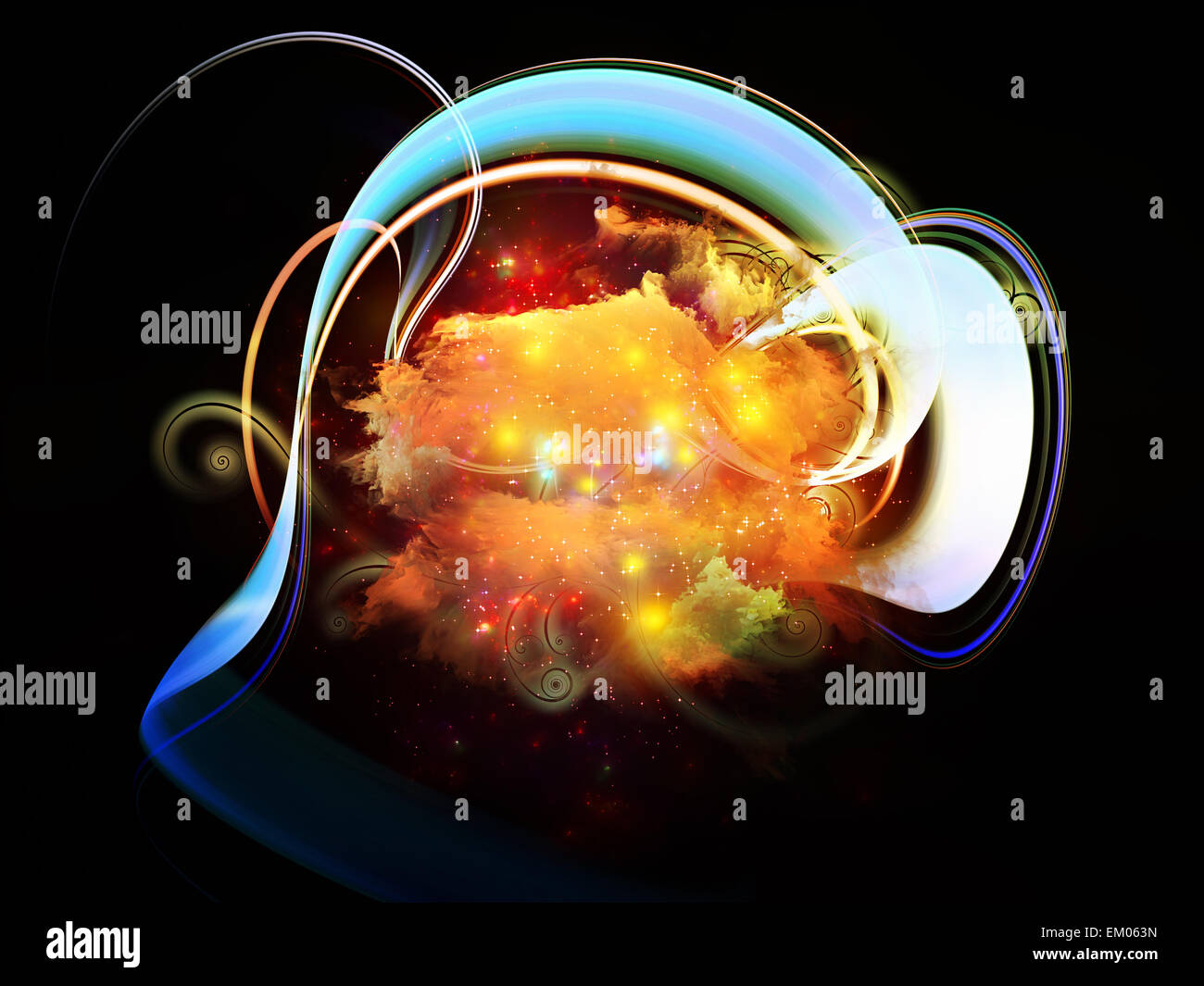 Dance of Design Nebulae Stock Photo - Alamy