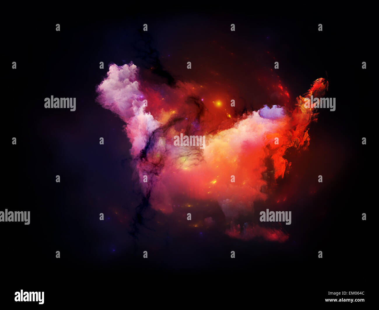 Dance of Design Nebulae Stock Photo - Alamy