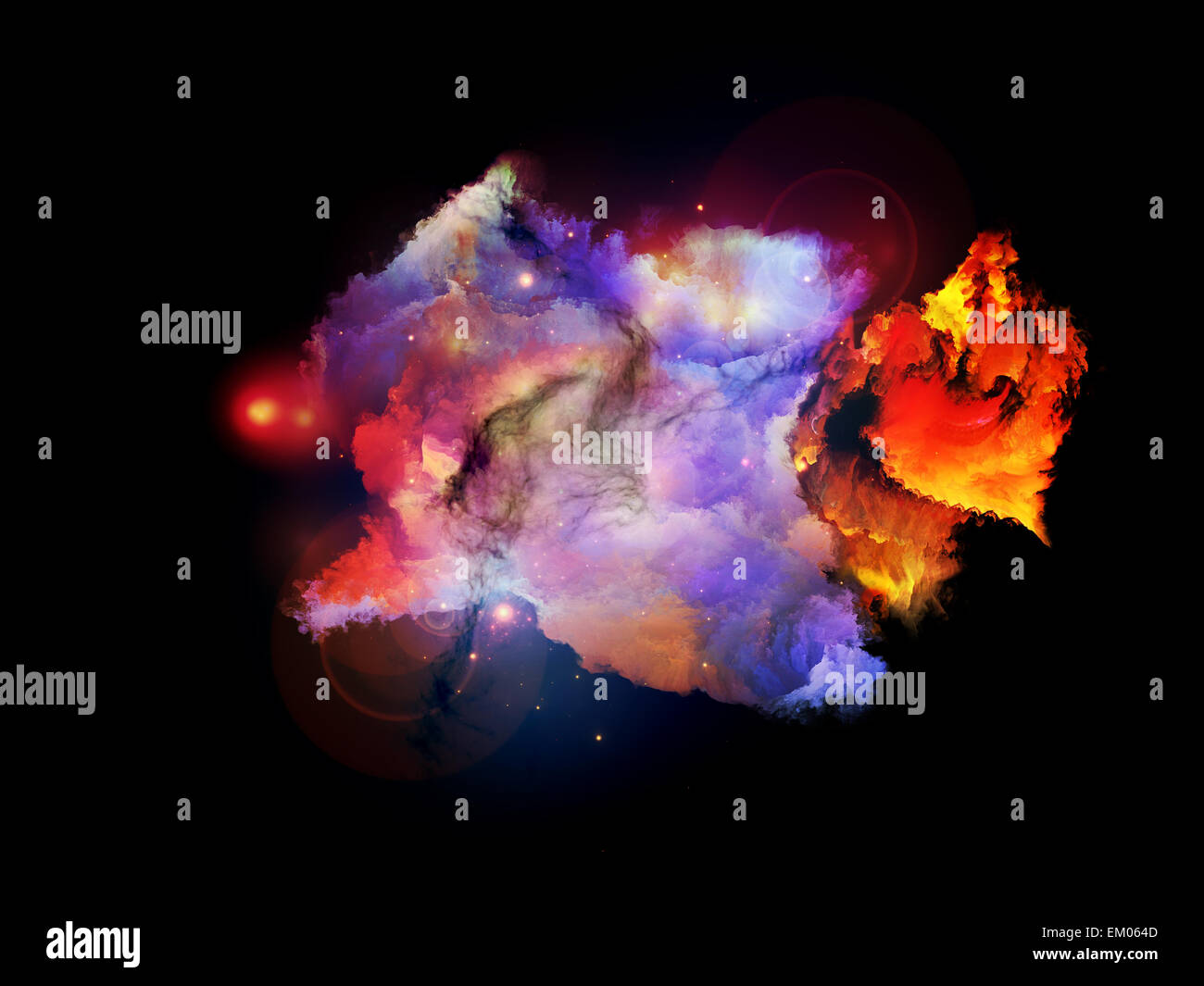 Petals of Design Nebulae Stock Photo - Alamy