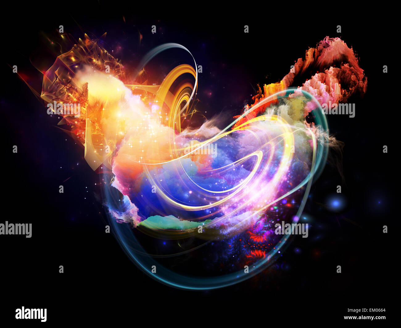 Emergence of Design Nebulae Stock Photo - Alamy