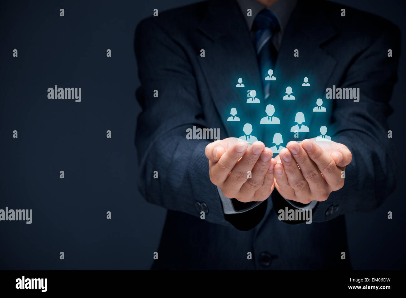 Customer care, care for employees, labor union, human resources pool ...