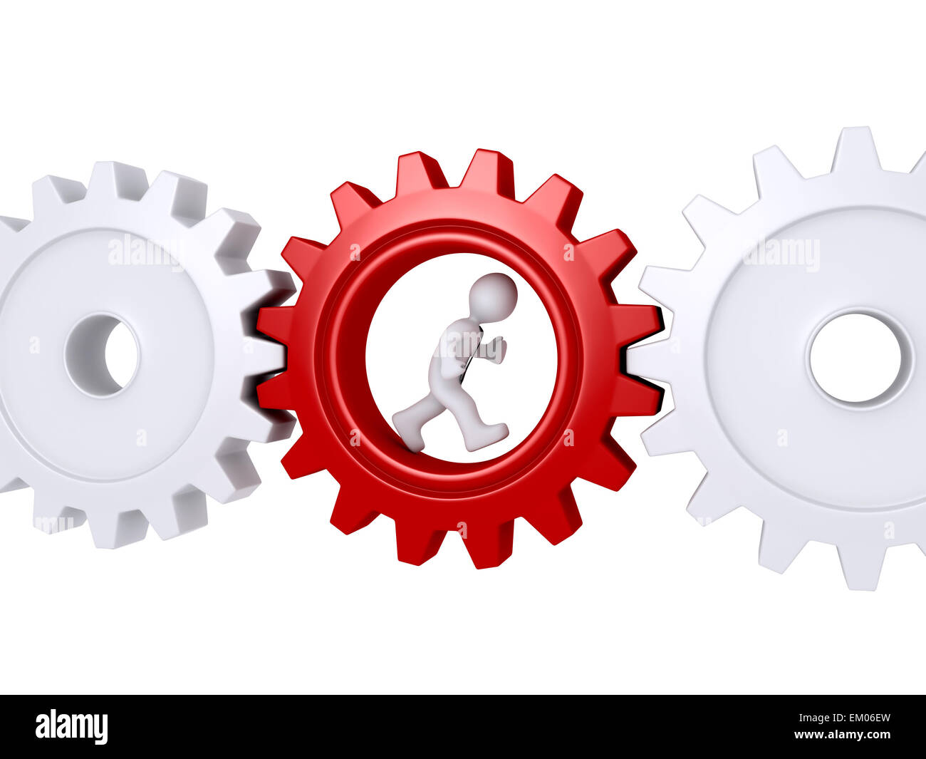 Employee cogwheel hi-res stock photography and images - Alamy